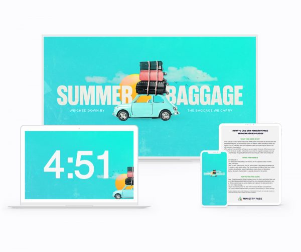 Free Summer Sermon Series: Summer Baggage with Graphics and Guide